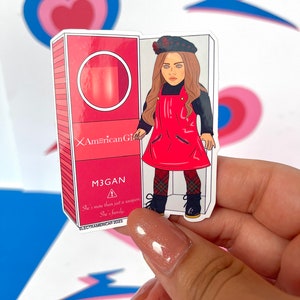 Am3rican Girl - M3GAN - Vinyl Sticker | Waterproof Sticker | Laptop ...