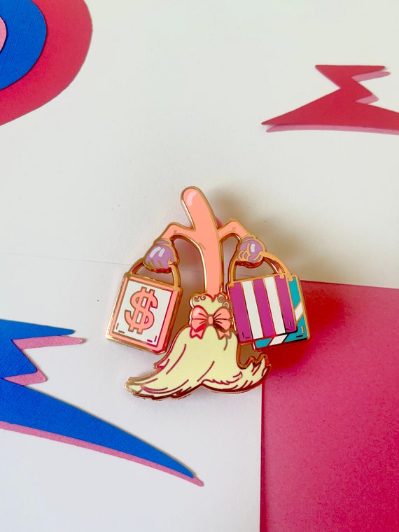 The Enchanted Sweep Enamel Pin Fantasia Pins the - Etsy