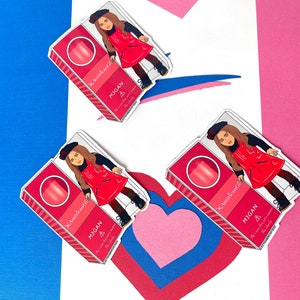 Am3rican Girl - M3GAN - Vinyl Sticker | Waterproof Sticker | Laptop ...