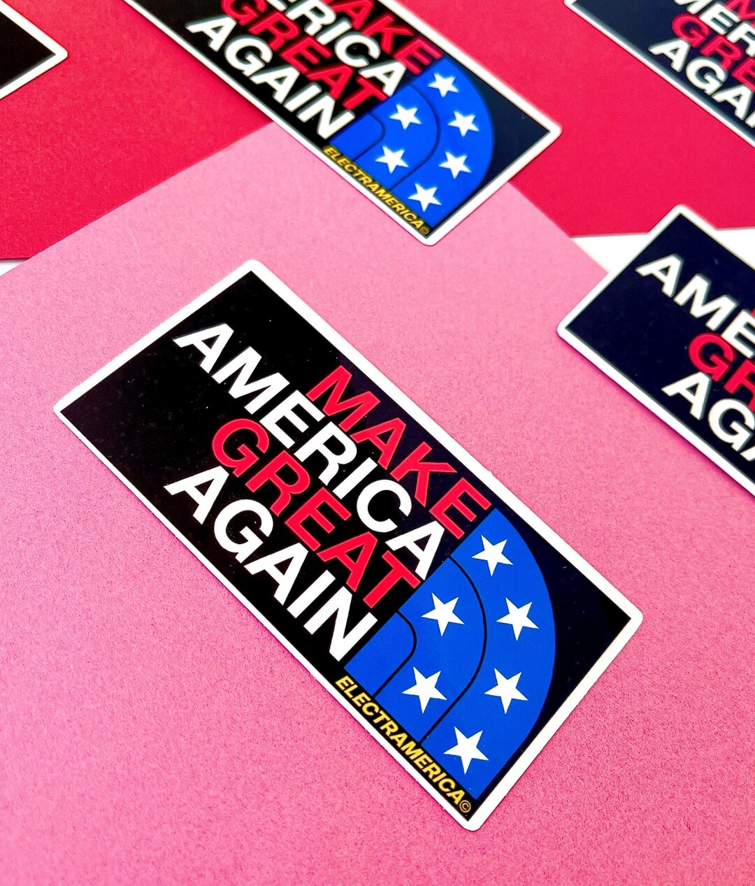 Make America Great Again - Vinyl Sticker | USA | Patriotic | Trump ...