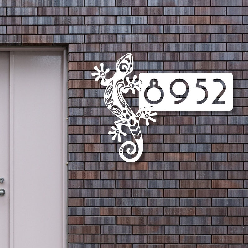 Metal House Numbers - Etsy