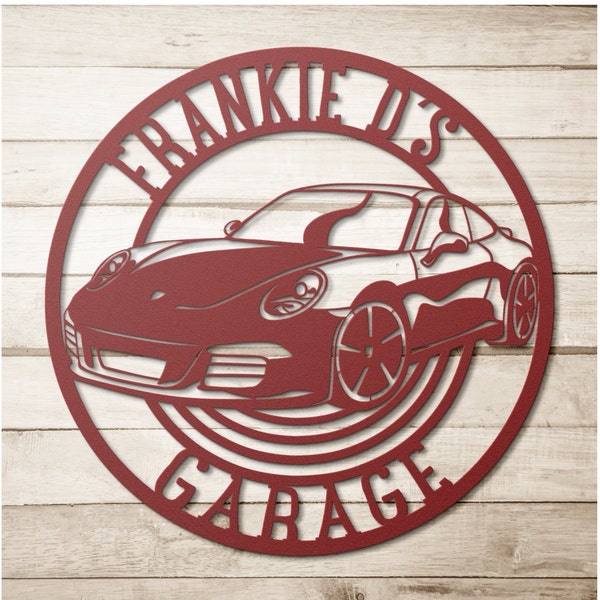 Porsche Metal Garage Signs - Etsy