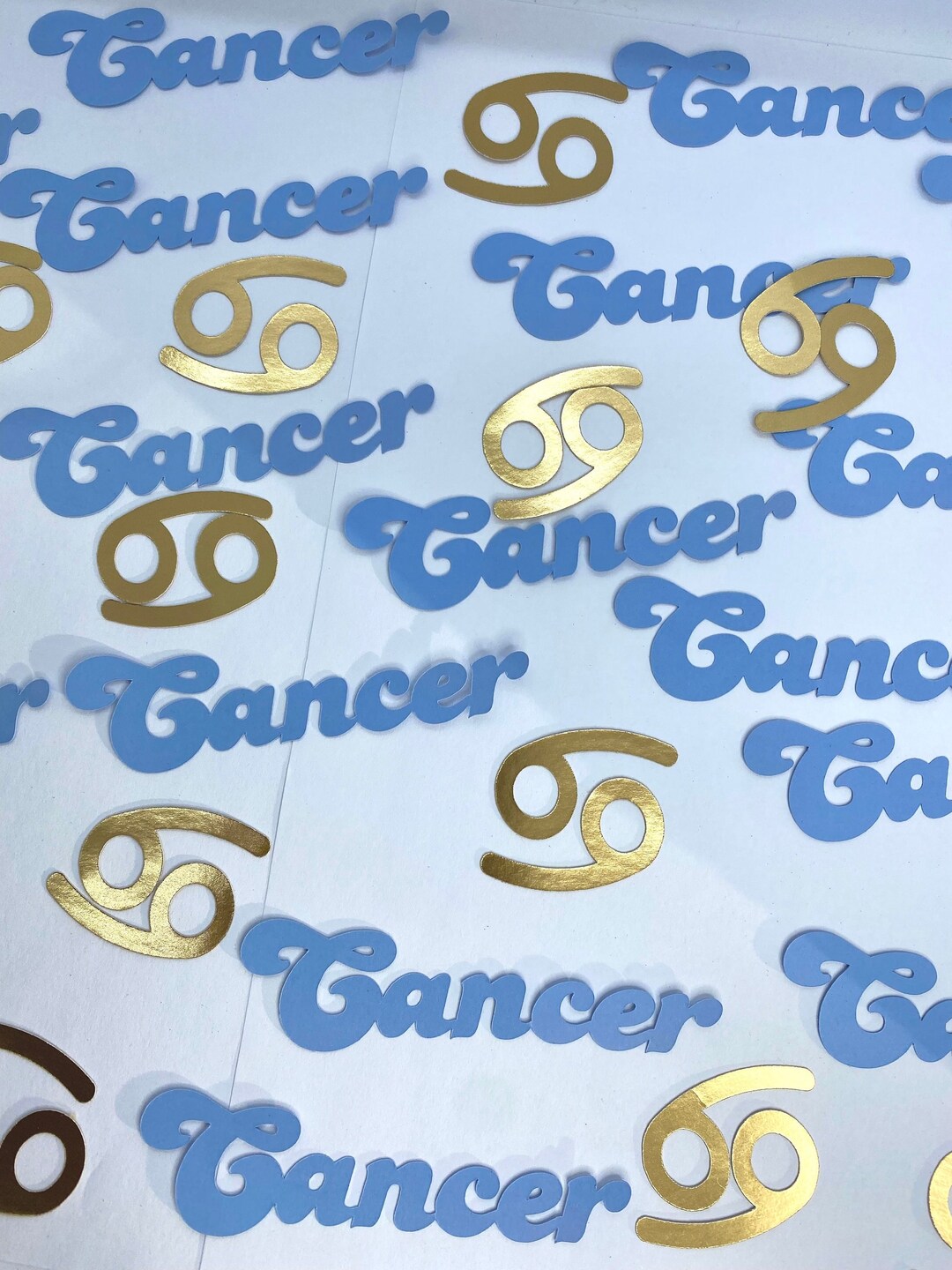 Cancer Zodiac Birthday Confetti|astrology Birthday Decor|zodiac Sign ...
