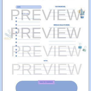 Paralegal Daily Planner Printable: Law Office To-do List (PDF Download ...