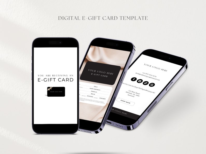 E-gift Card, Gift Card, Digital Gift Card, Personalised E-gift Card ...