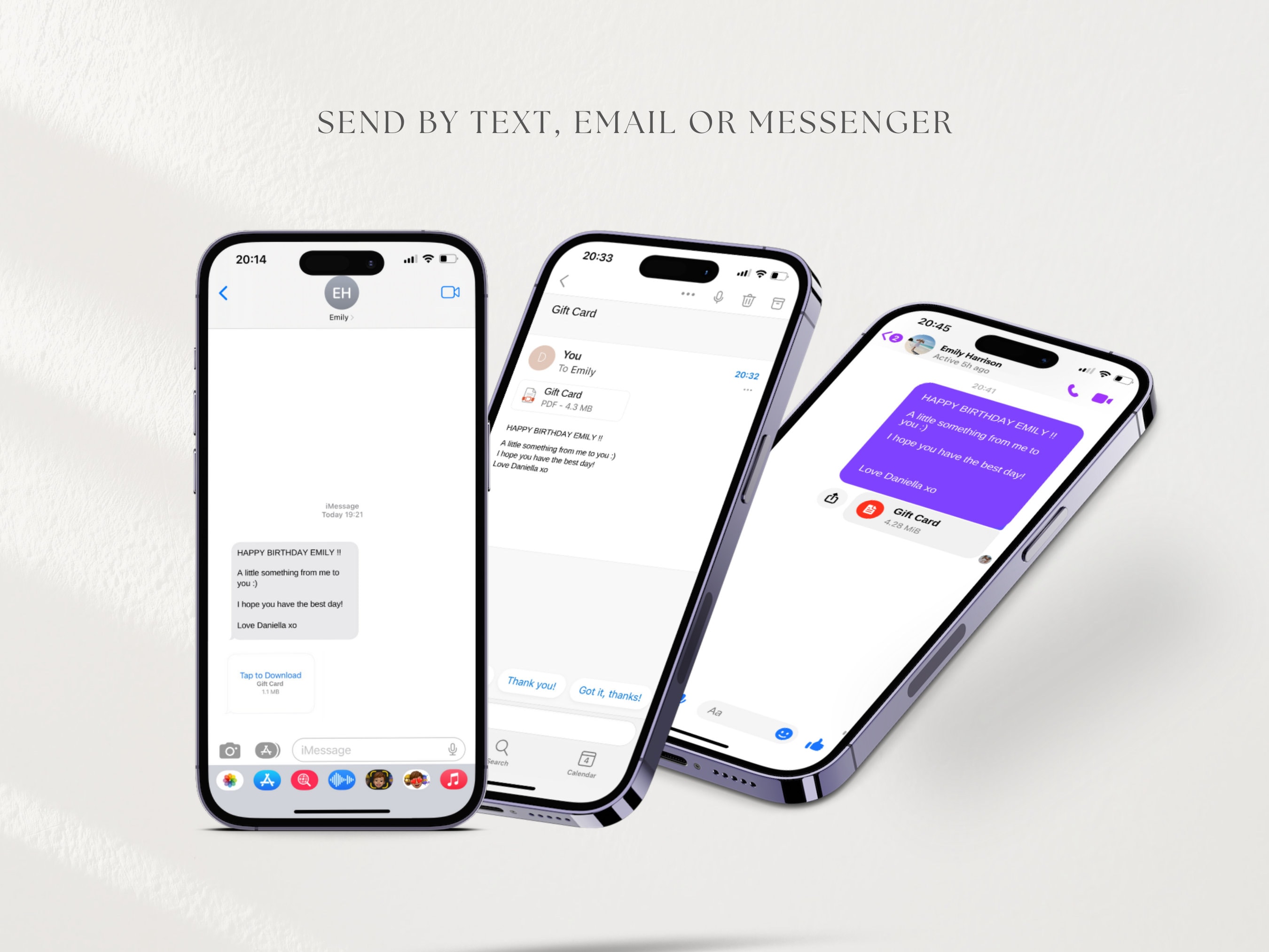 E-gift Card, Gift Card, Digital Gift Card, Personalised E-gift Card ...