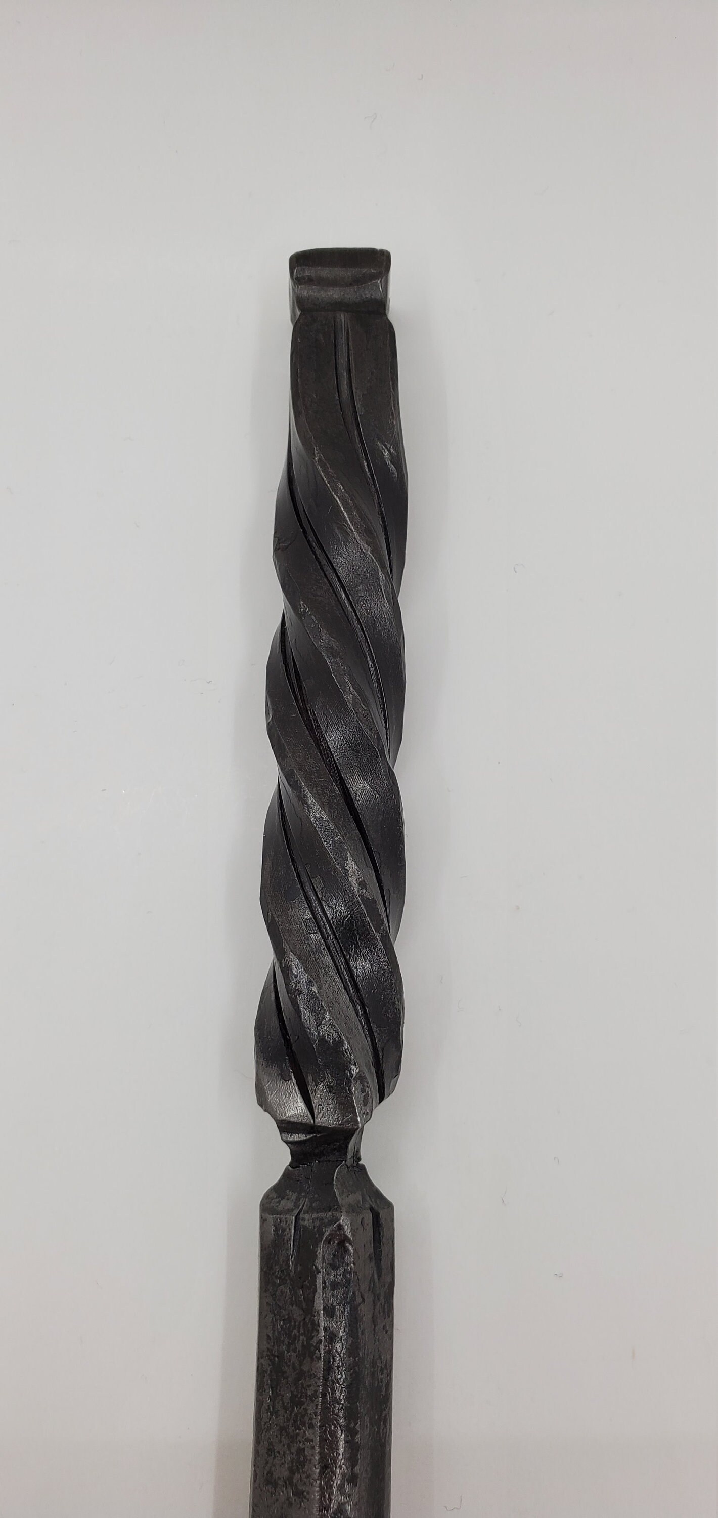 Hand Forged Steel Wand With Twisted Handle - Etsy UK