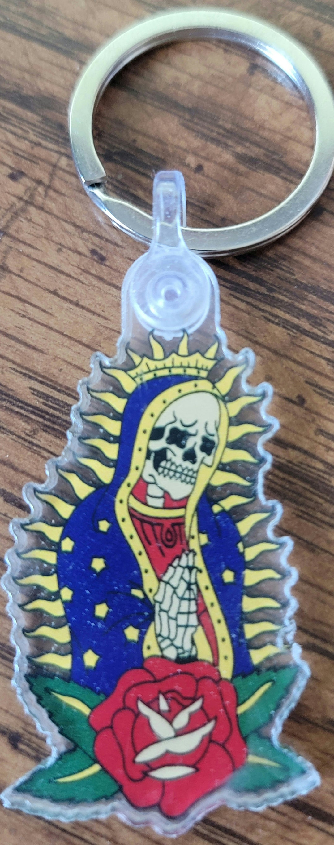 Santa Muerte Key Chain Limited Edition - Etsy