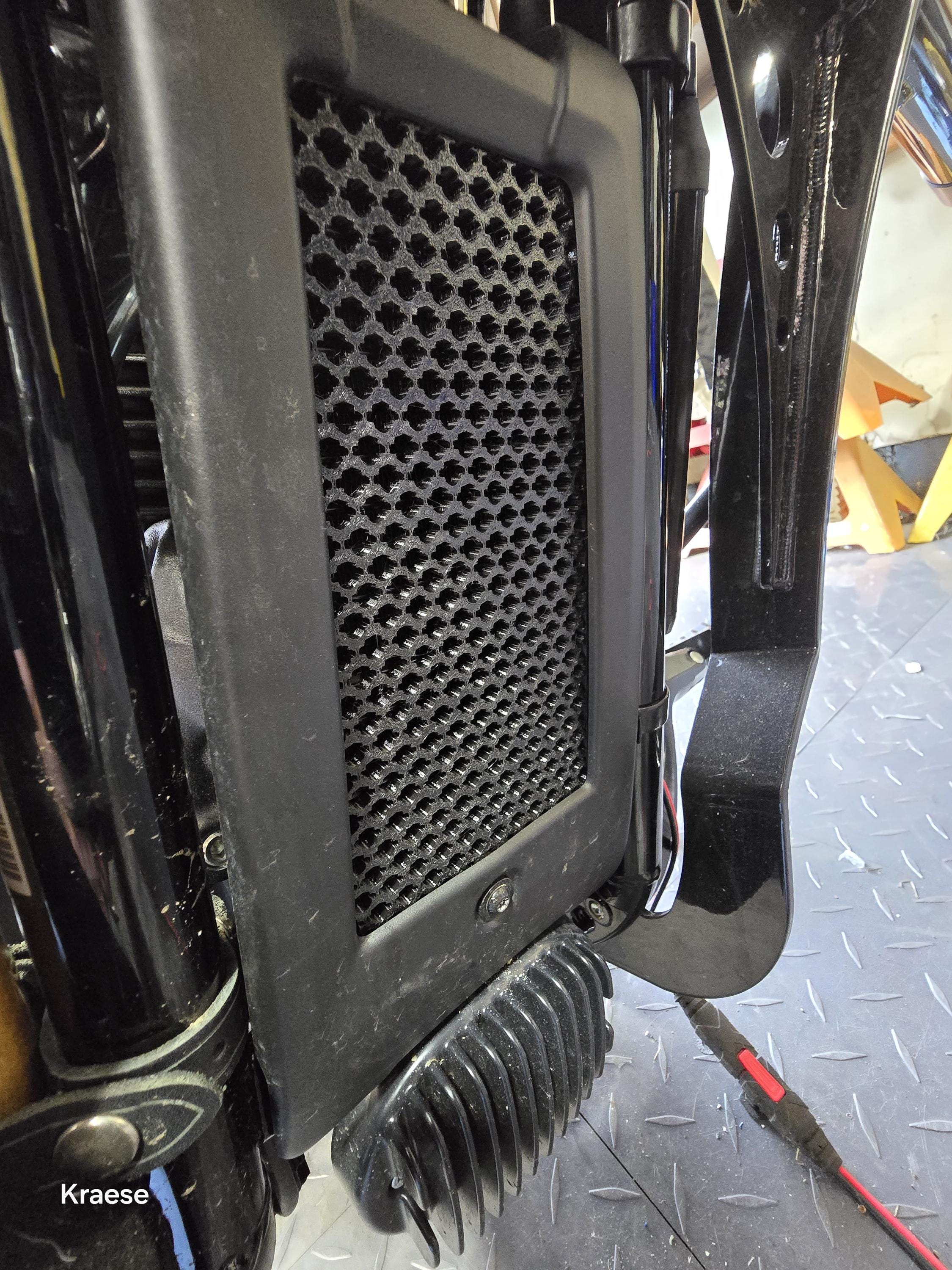 Harley Davidson M8 Softail Oil Cooler Guard - Etsy