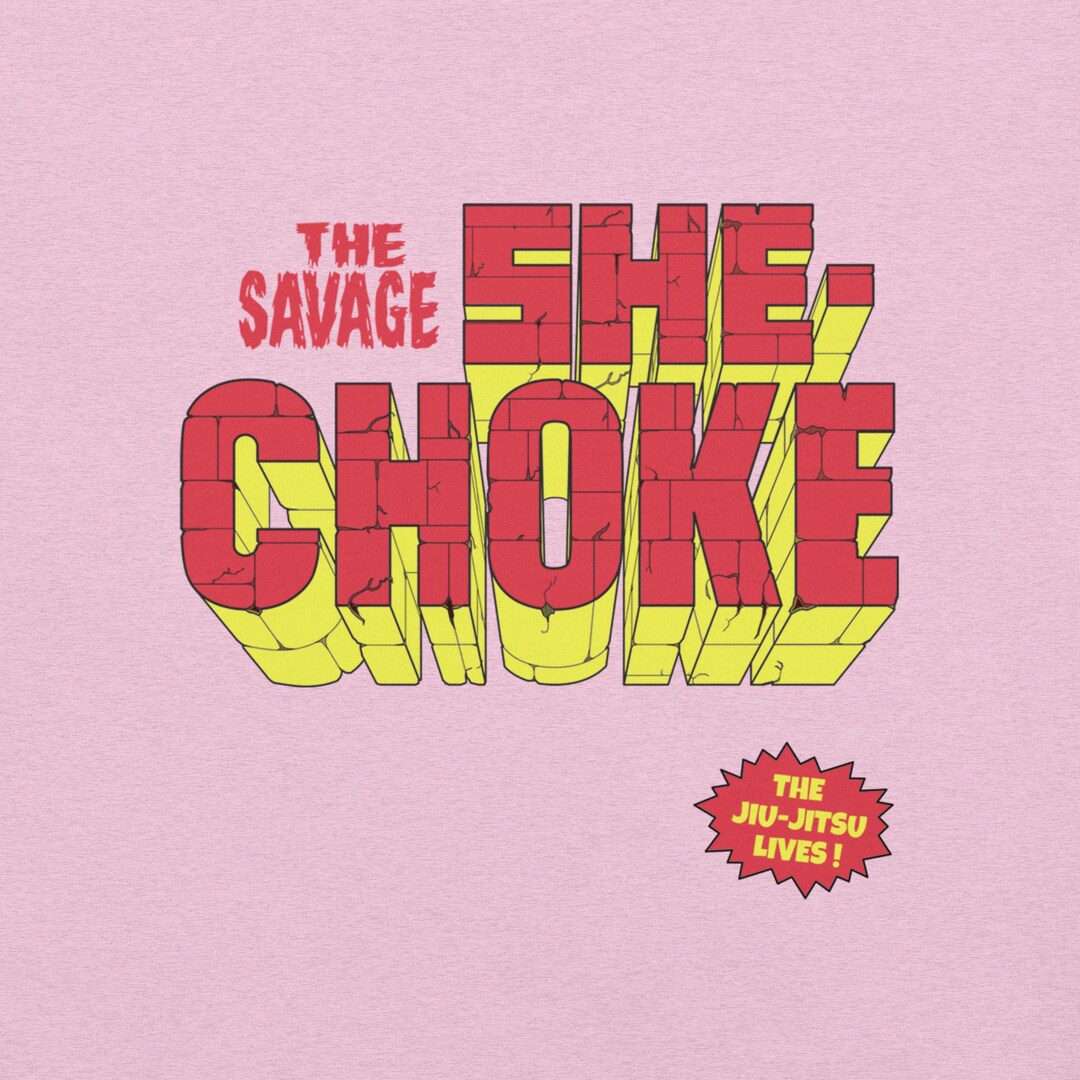 The Savage She-choke _ Jiu-jitsu - Etsy