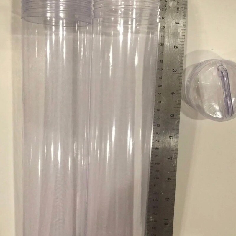 Clear Storage Tube - Etsy