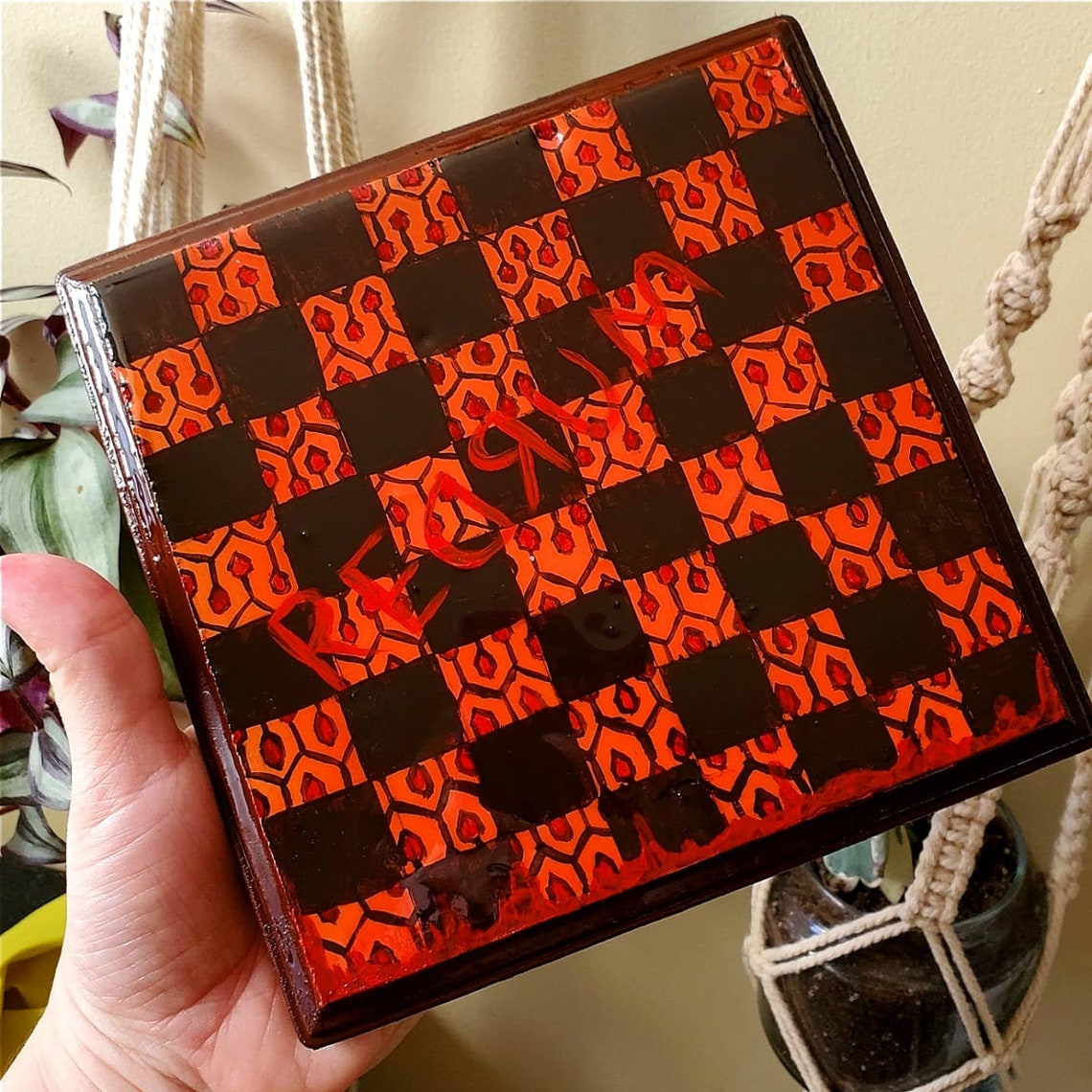 Shining Inspired Mini Chess Set - Etsy