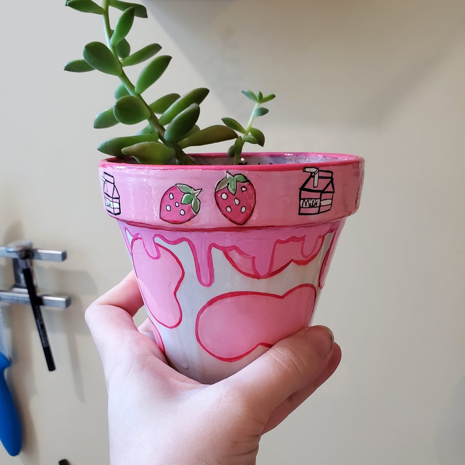 Cow's Milk Planter Pots - Etsy