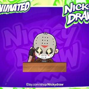 Animated Jason Twitch Emotes // Animated Knife Twitch Emotes ...