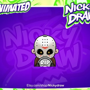 Animated Jason Twitch Emotes // Animated RIP Twitch Emotes // Animated ...