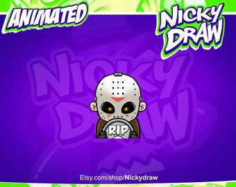 Animated RIP Twitch Emotes // Animated Cute Horror Twitch Emotes ...