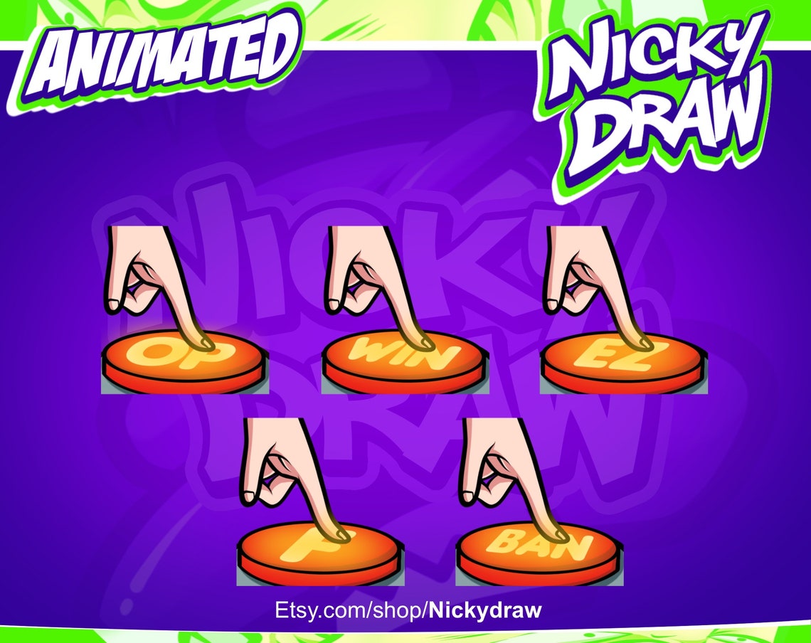 Animated Twitch Emotes // Animated Bundle Twitch Emotes // Animated ...