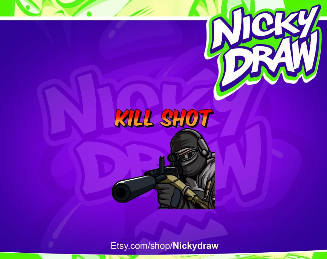 Sniper Twitch Emotes // Anime Twitch Emotes // Kawaii Twitch Emotes ...