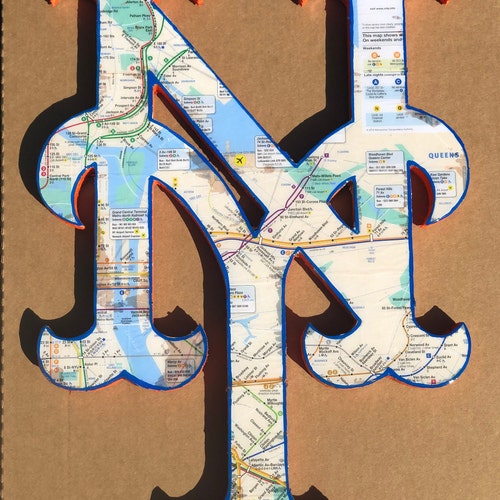 New York Mets Art Citi Field Art Print NY Mets Fan Gift | Etsy