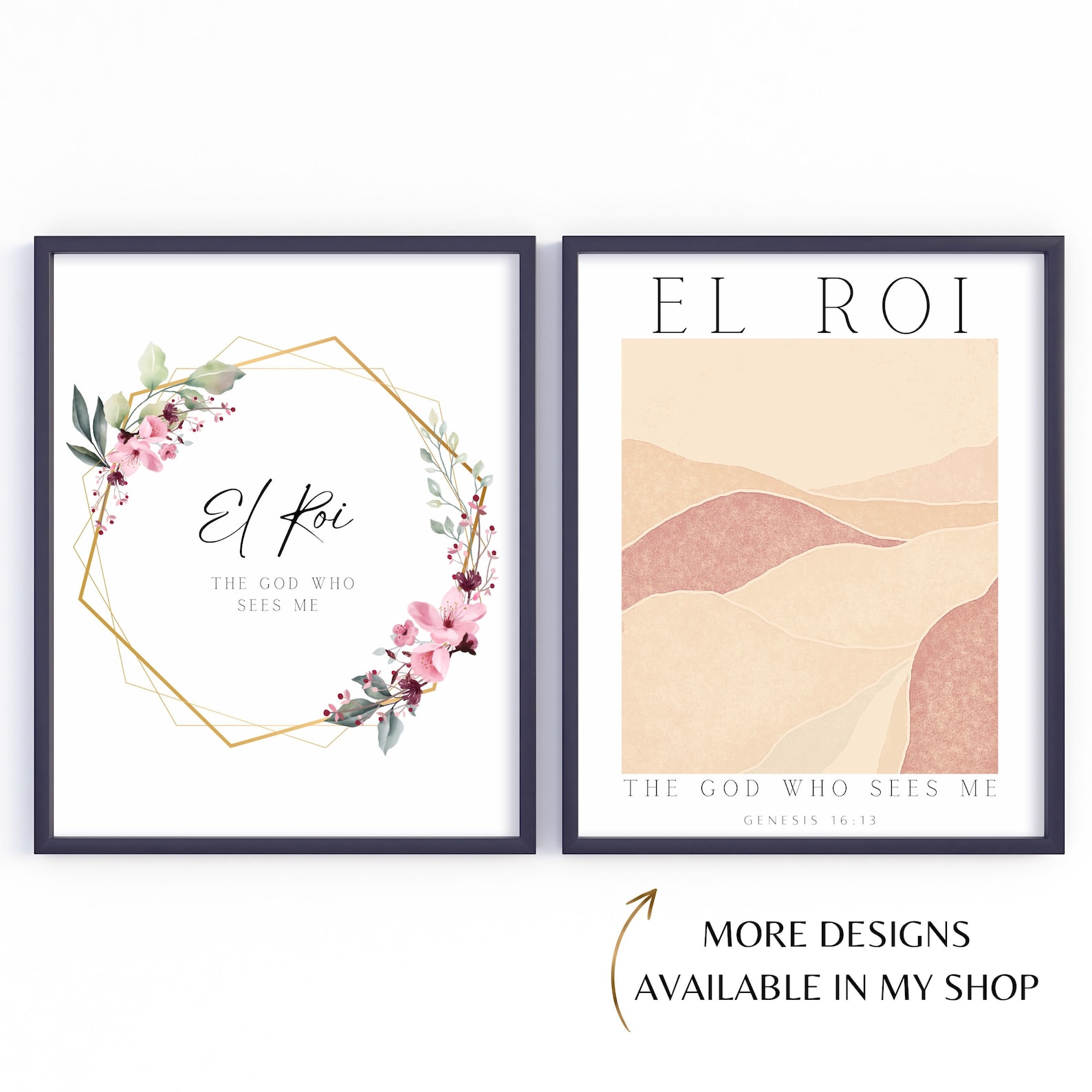 El Roi, the God Who Sees Me Print, El Roi Printable Wall Art, Genesis ...