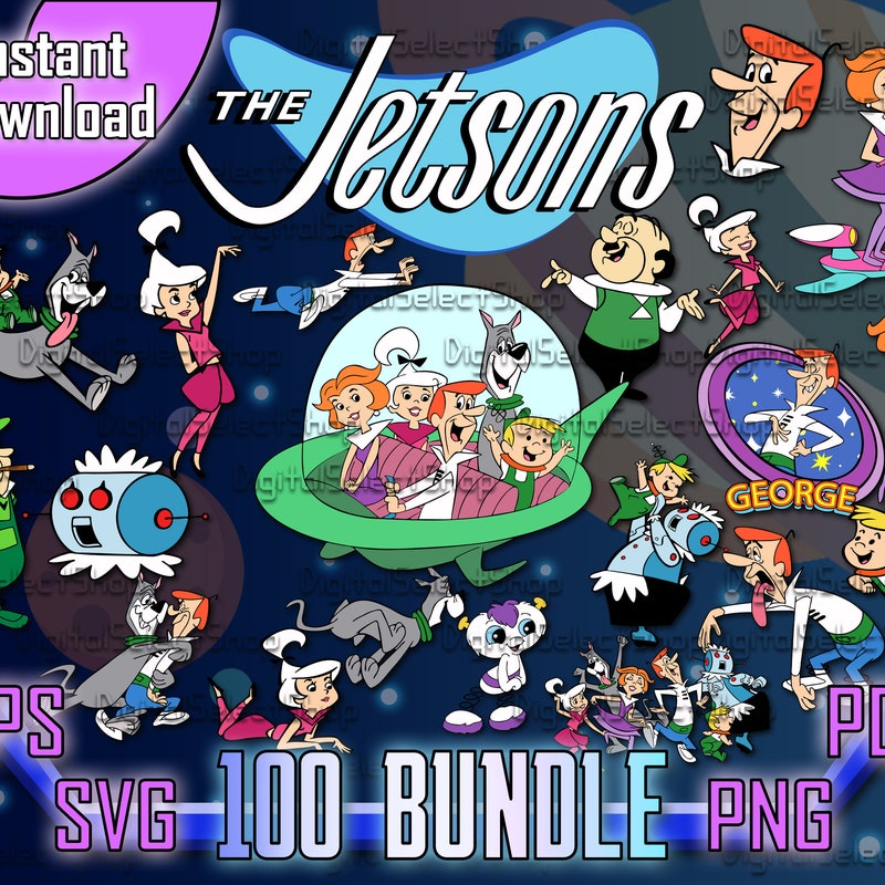 Jetsons Digitals - Etsy