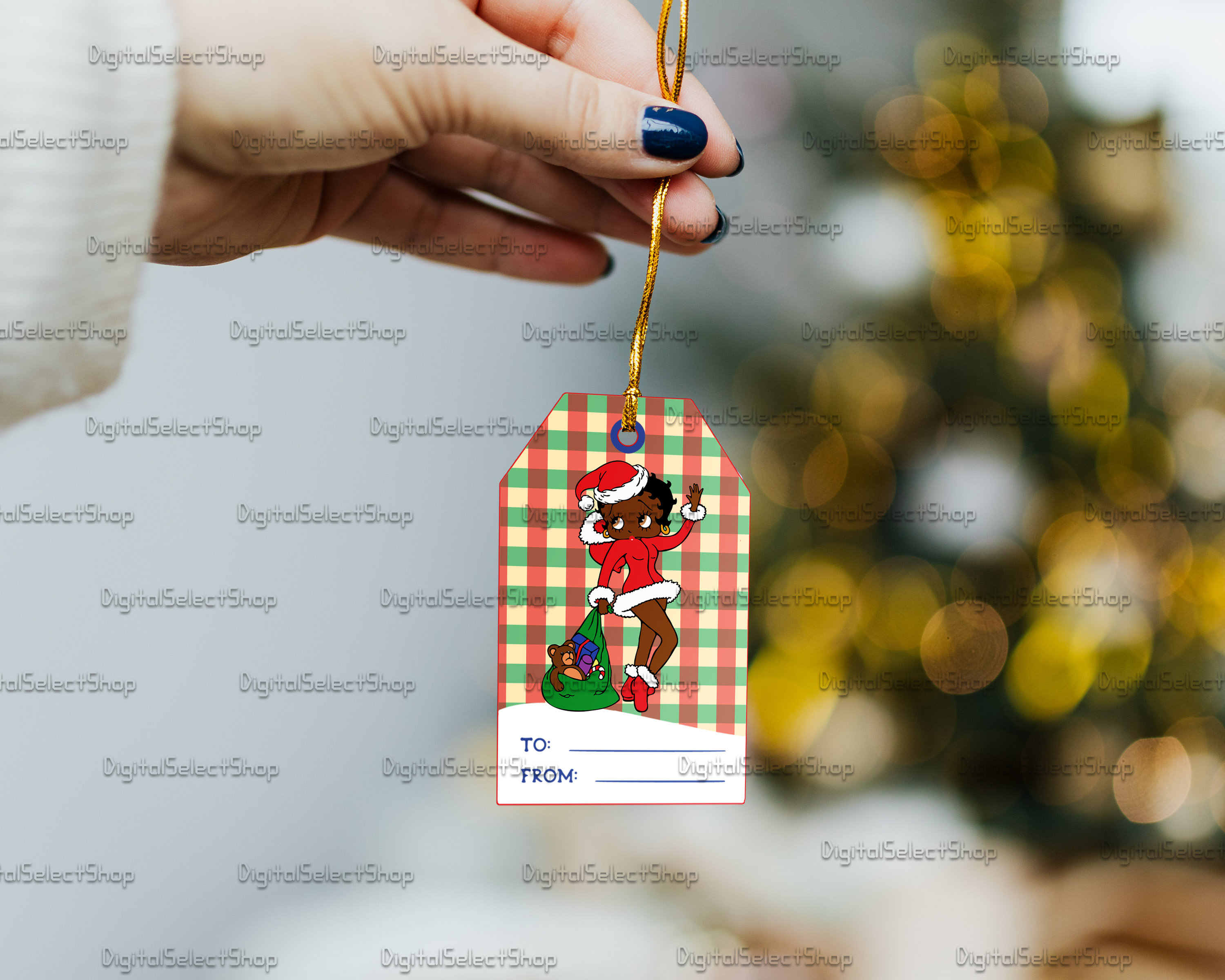 Christmas Printable Gift Tags, Digital Christmas Tags, Gift Tags, Merry ...
