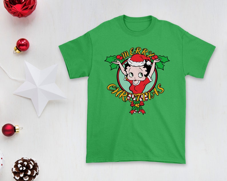 Christmas Betty Boop Svg Bundle, Svg Pack, Layered Svg, PNG, PDF, EPS ...