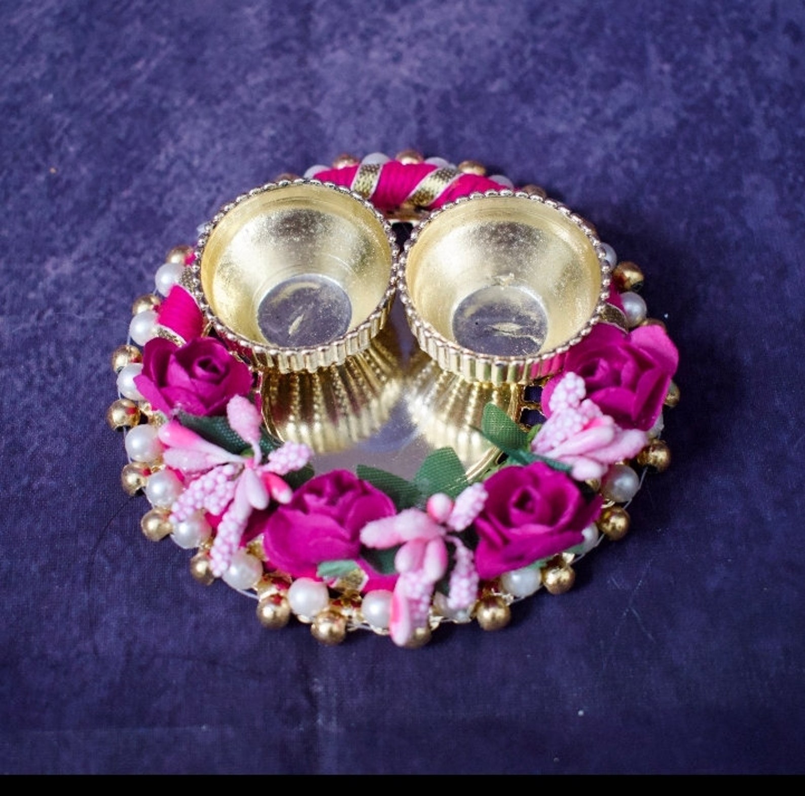Small Haldi Kumkum Dan/dabbi/ Box,tambulam Return Gift,puja Favors ...