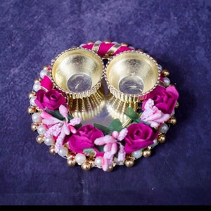 Small Haldi Kumkum Dan/dabbi/ Box,tambulam Return Gift,puja Favors ...