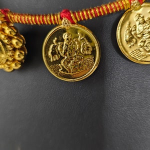 Paramparik Putali Haar/laxmi Haar/ Coin Necklace/ Kasu Necklace/ Rani ...
