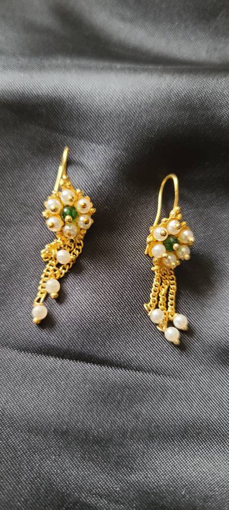 Indian Maharashtrian Bugadi / Earcuff / Clip on Ear Cuff - Etsy