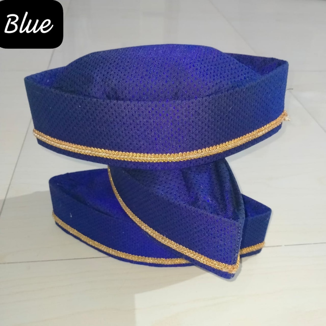 GANDHI Topi / Puja Paithani or Khan Topi/mumbai Dabbawala/marathi Cap ...