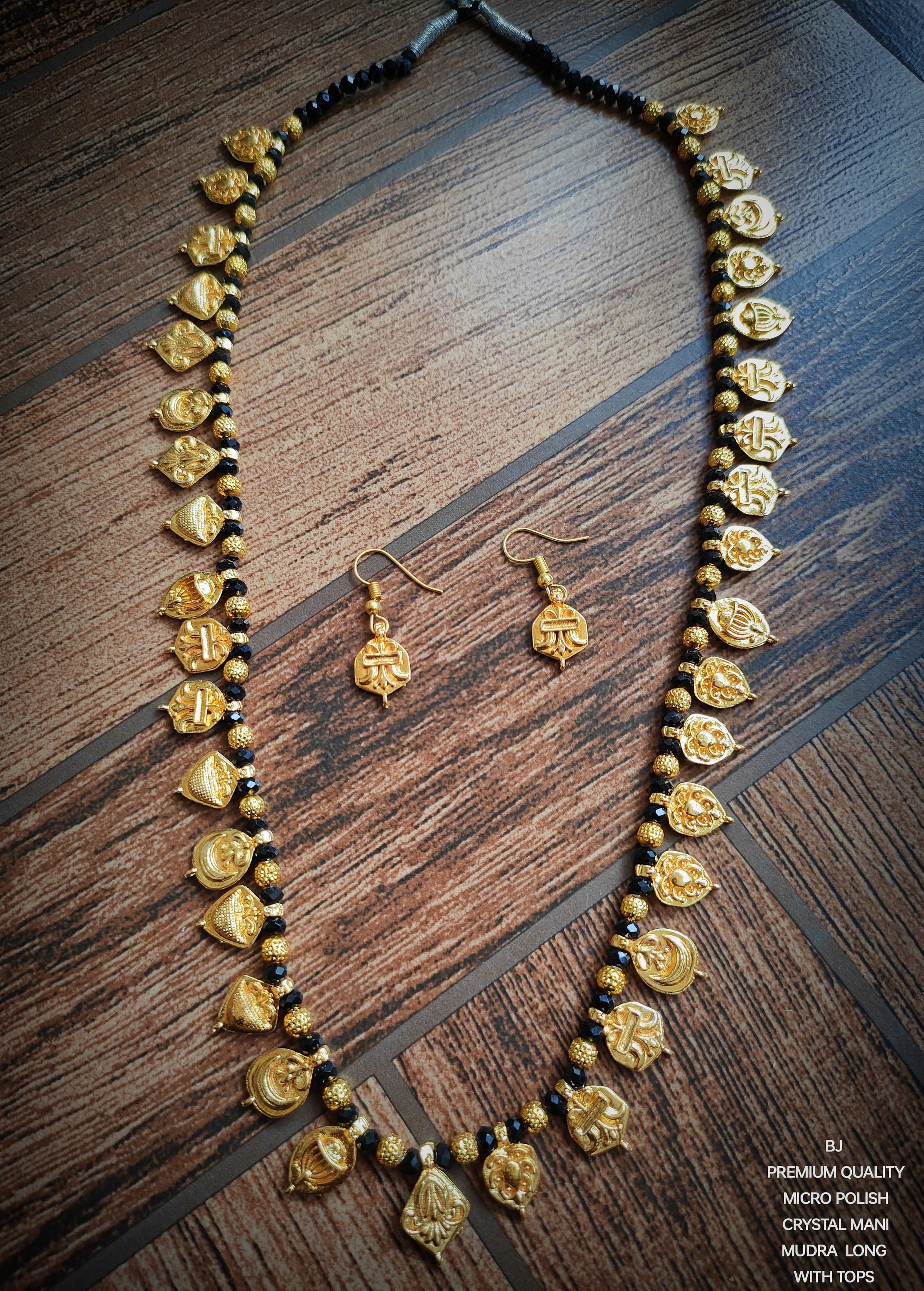 Paramparik Mudra Haar/ Coin Crystal Premium Necklace/ Kasu Necklace ...