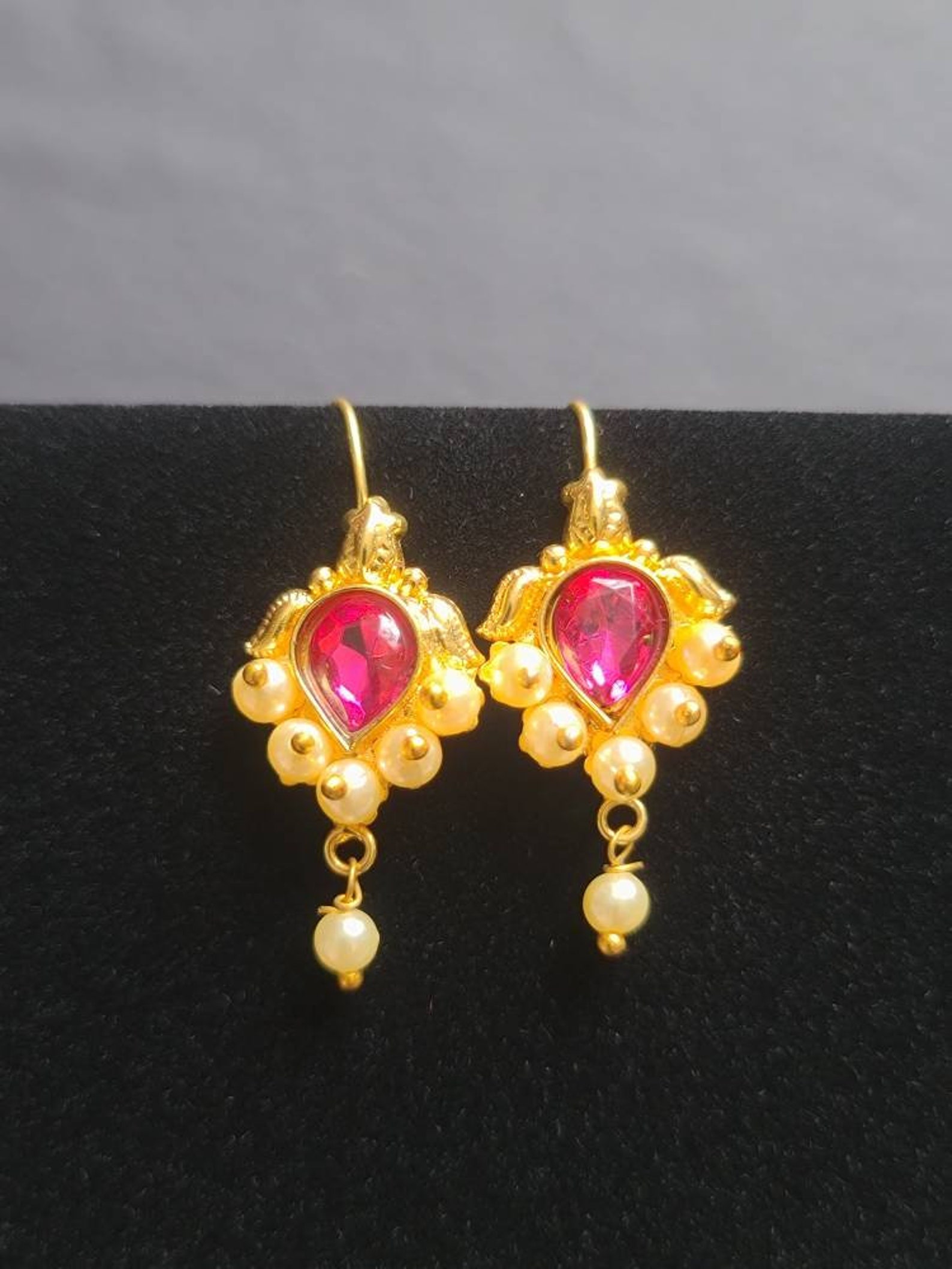 Indian Maharashtrian Bugadi / Earcuff / Clip on Ear Cuff - Etsy