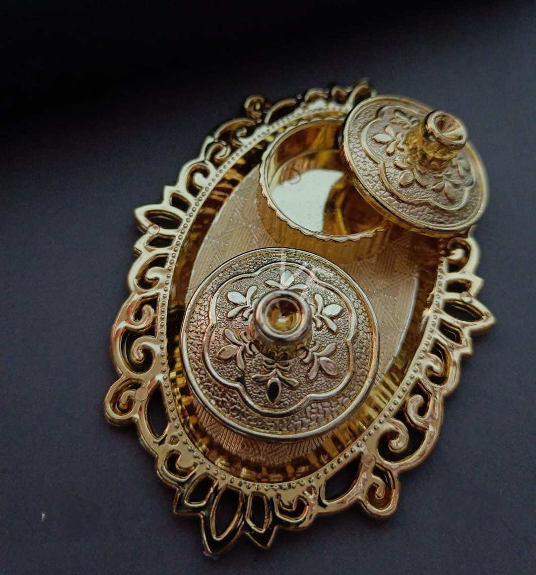 Small Haldi Kumkum Dan/dabbi/ Box,tambulam Return Gift,puja Favors ...