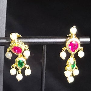 Elegant Maharashtrian Pearl and Bormal Necklace Tanmani Combo - Etsy