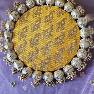 Floral Reversible Patola Platters/ Centerpiece Mat-floor Rangoli ...