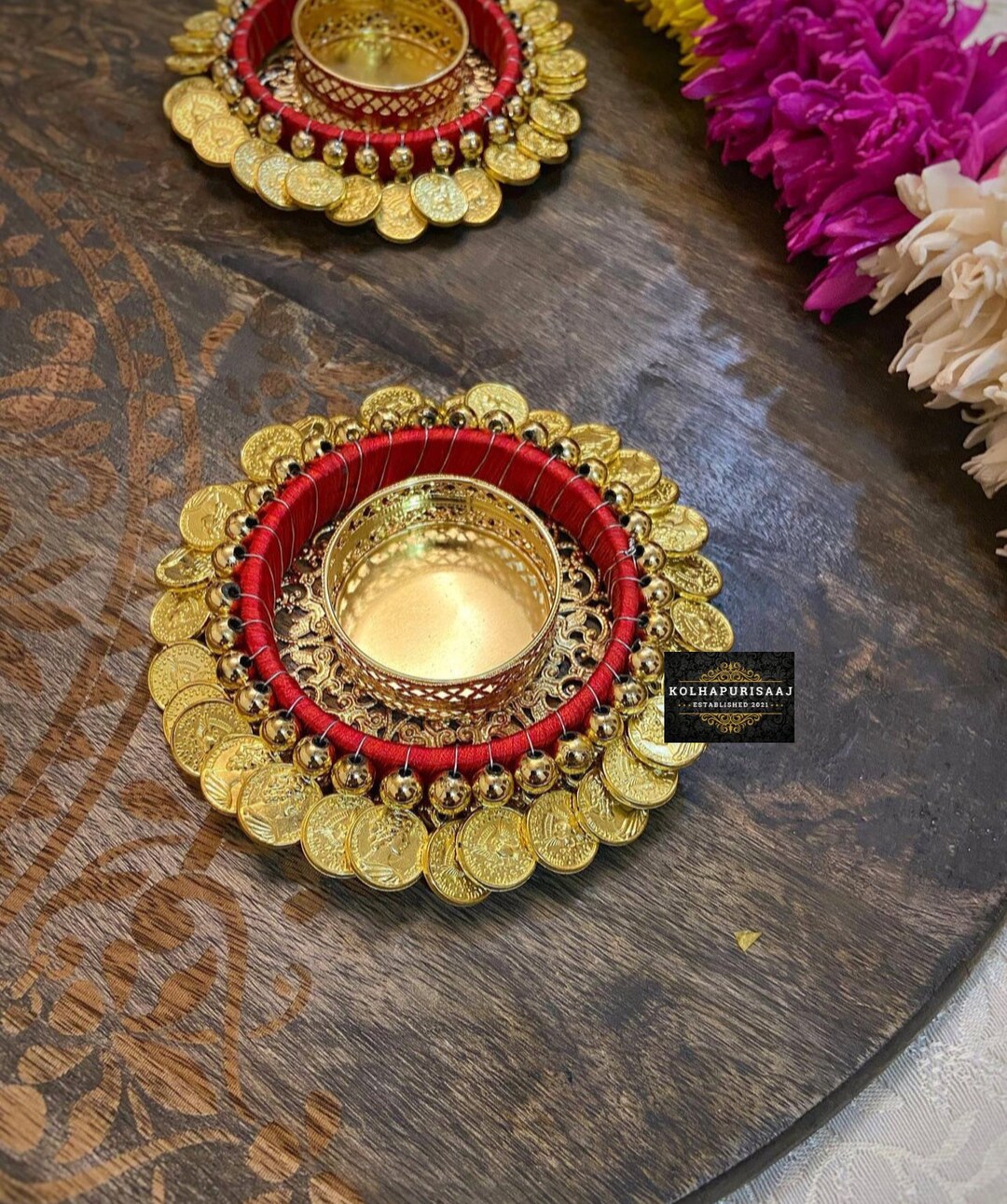 Coin Tea Light Candle Holders - Stylish Home Decor Accent (candles Not ...