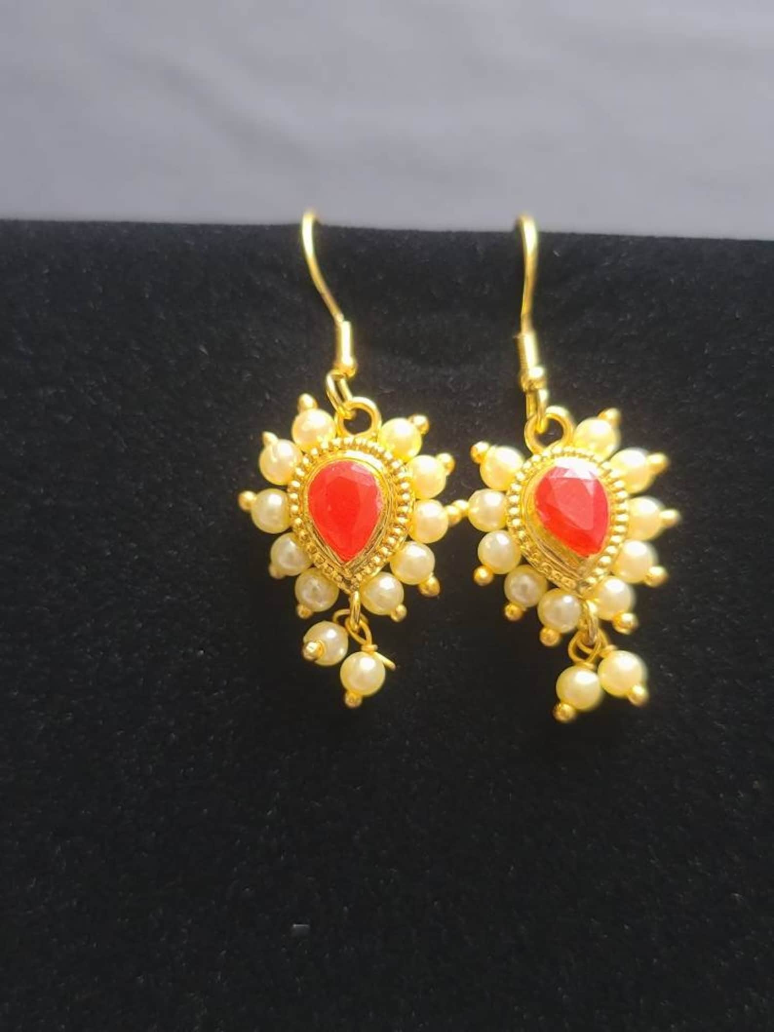 Indian Maharashtrian Bugadi / Earcuff / Clip on Ear Cuff - Etsy