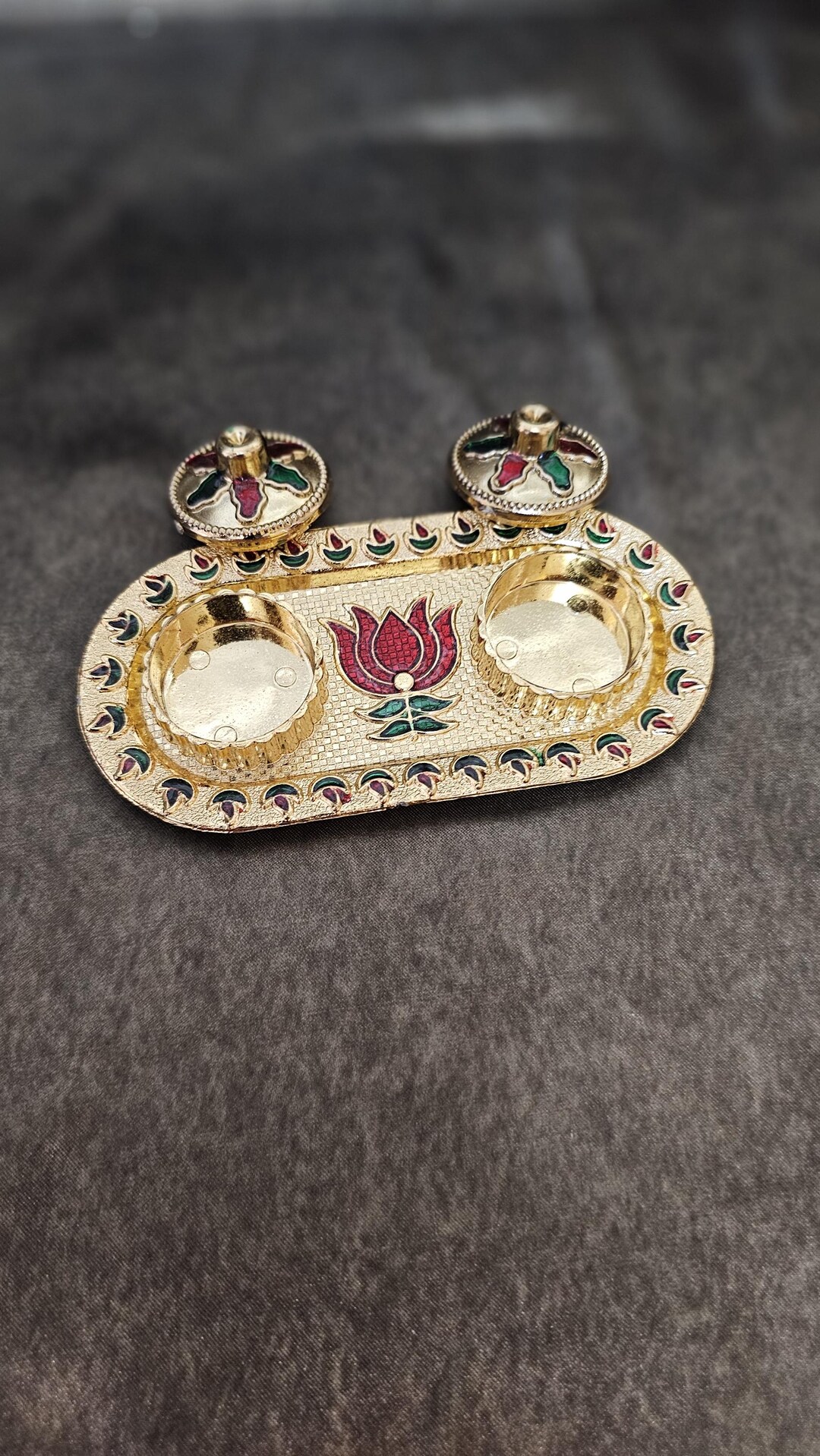 Small Haldi Kumkum Dan/dabbi/ Box,tambulam Return Gift,puja Favors ...