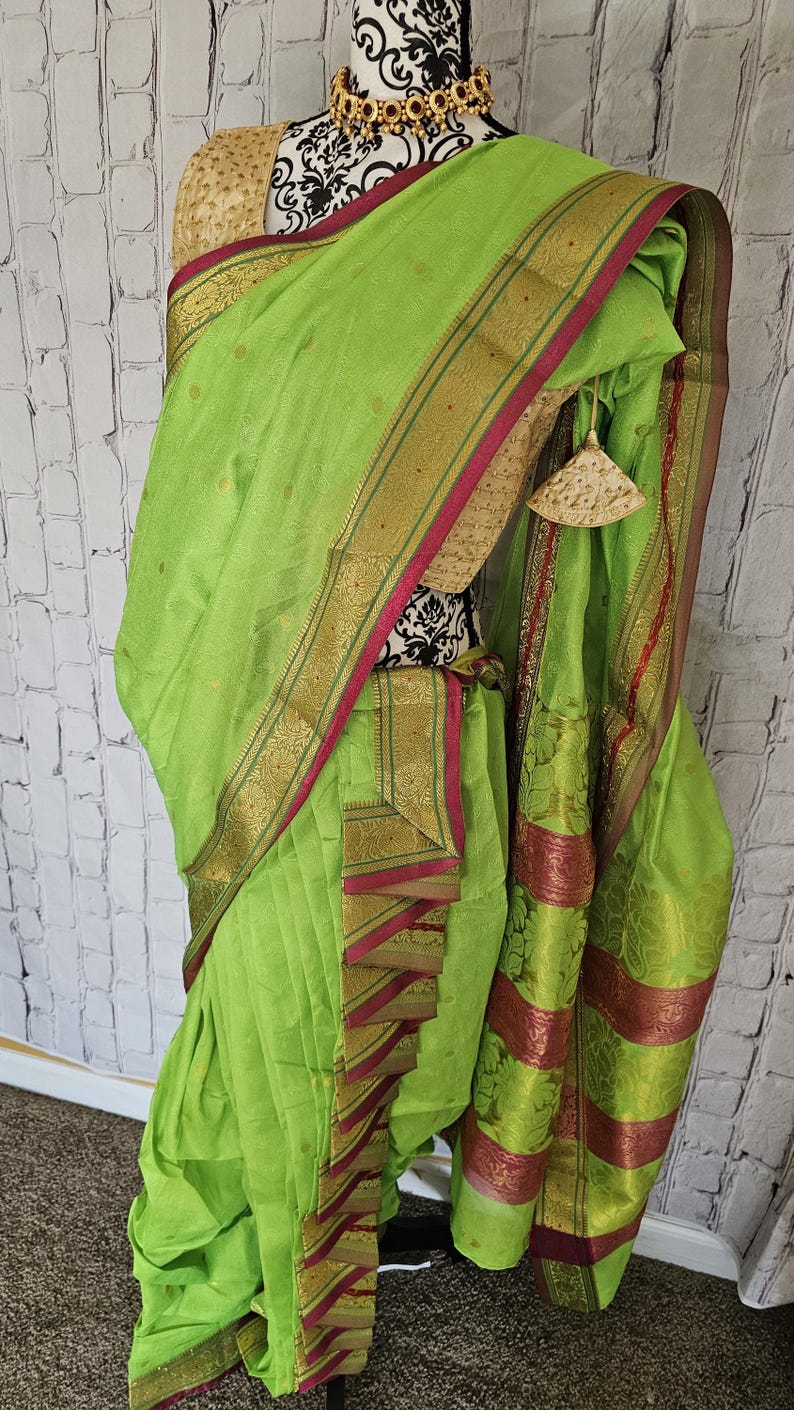Ready to Wear Nauwari / Maharastrian Saree in Mastani Pattern - Etsy