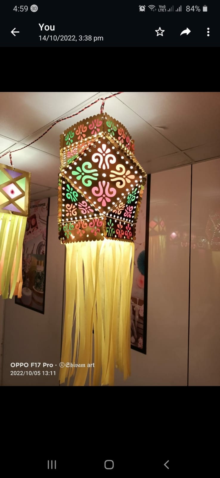 DIY Akash Kandil Diwali Lantern Kit - Handmade Decorative Paper ...