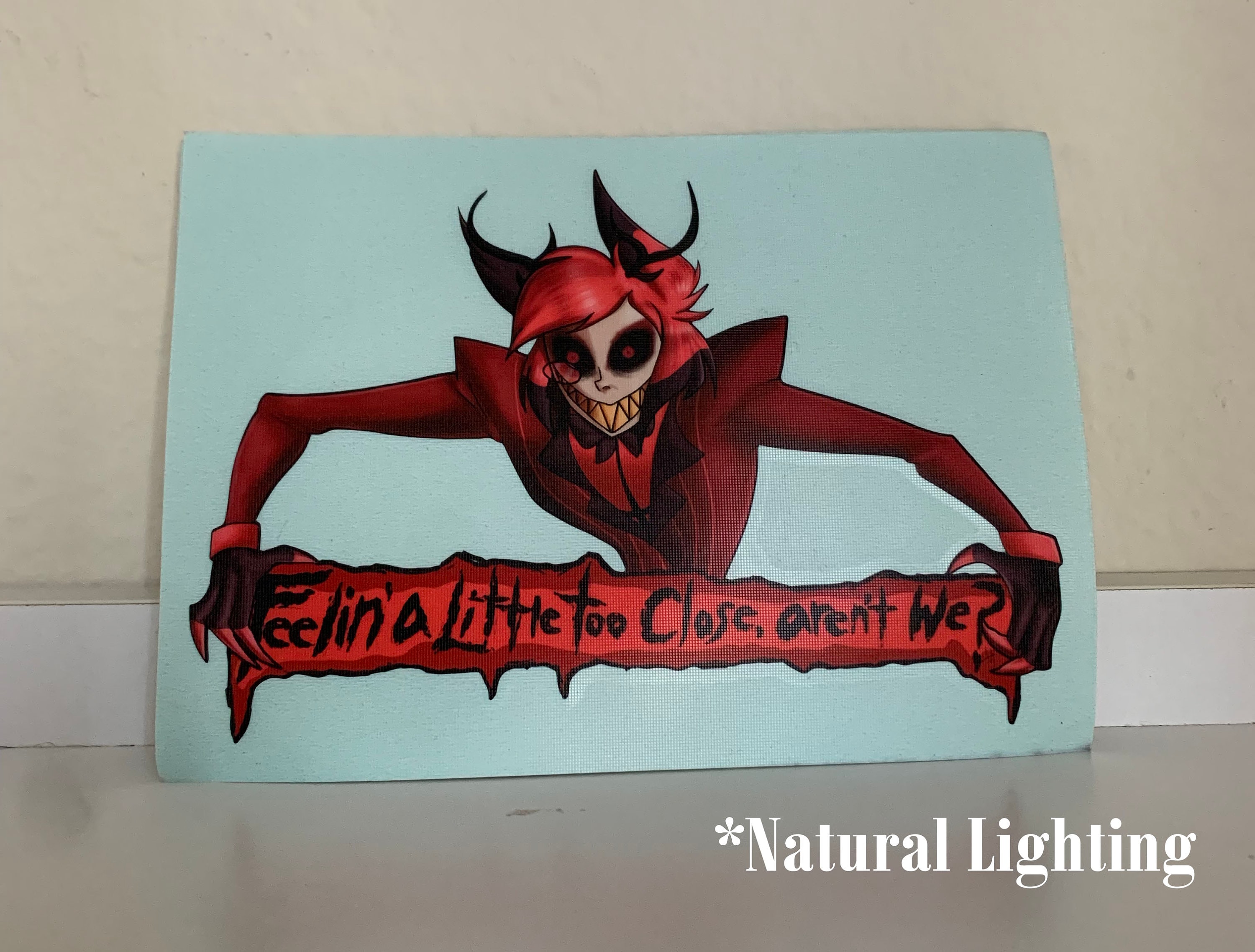 Hazbin Hotel Alastor Car Decal Sticker - Etsy UK