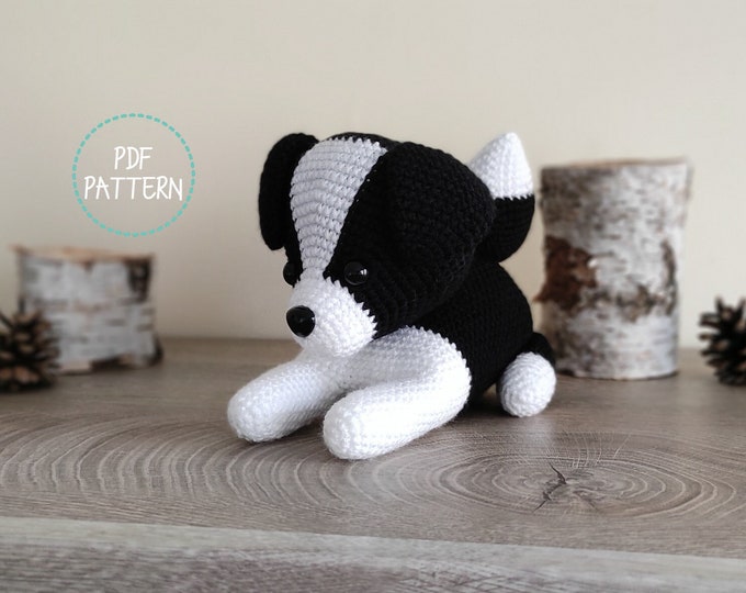 Border Collie Knitting Pattern Book From Bernat Family Sizing Digital ...