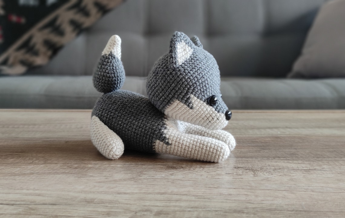 Howl the Wolf amigurumi Crochet PDF PATTERN ENGLISH - Etsy