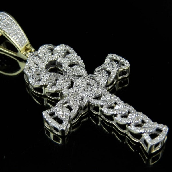 Cuban Link Chain With Cross - Etsy