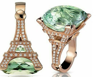 Eiffel Tower Ring - Etsy