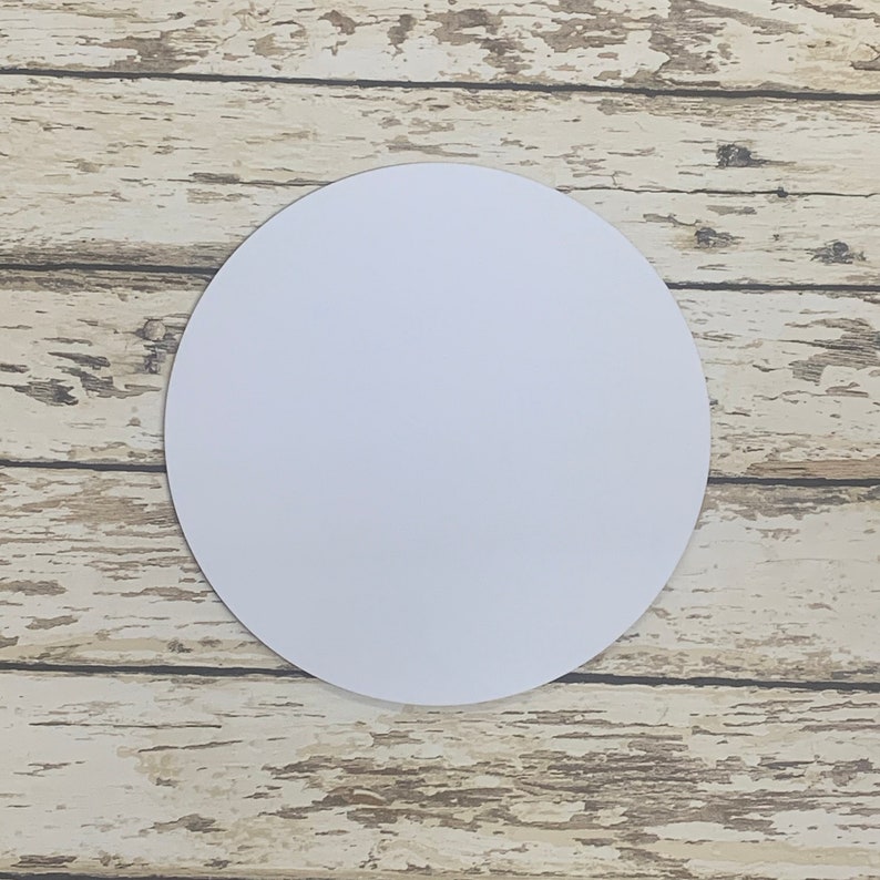 Sublimation Circle Sign Blanks | Hanging Sign Blanks | Door Hangers ...
