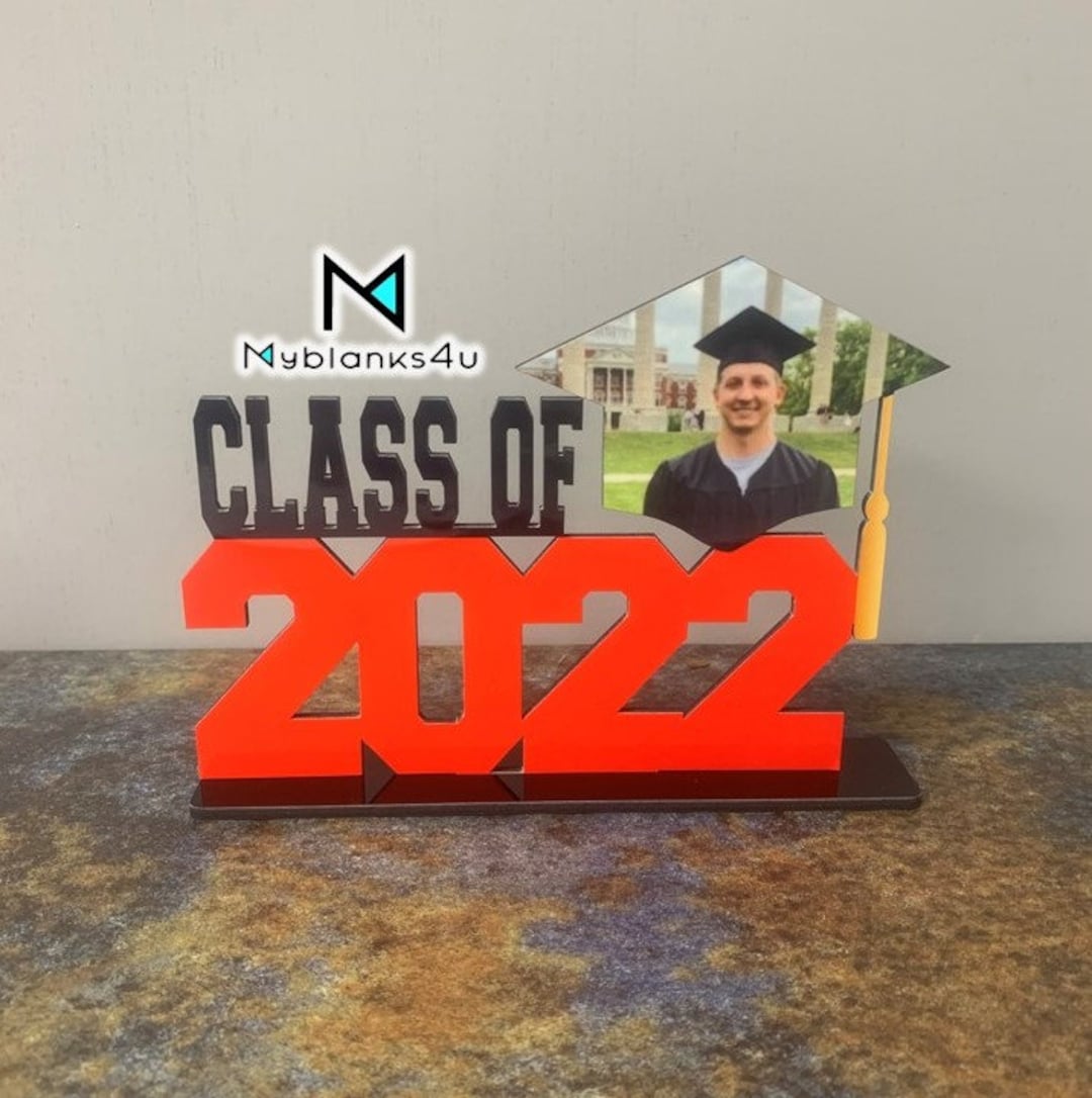 Class of 2022 Tabletop 2 Count, Sublimation Blanks, Free Shipping ...