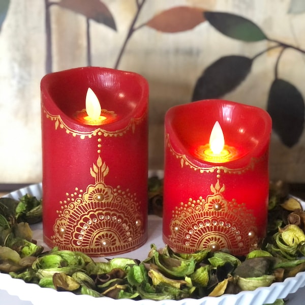 Henna Candles - Etsy